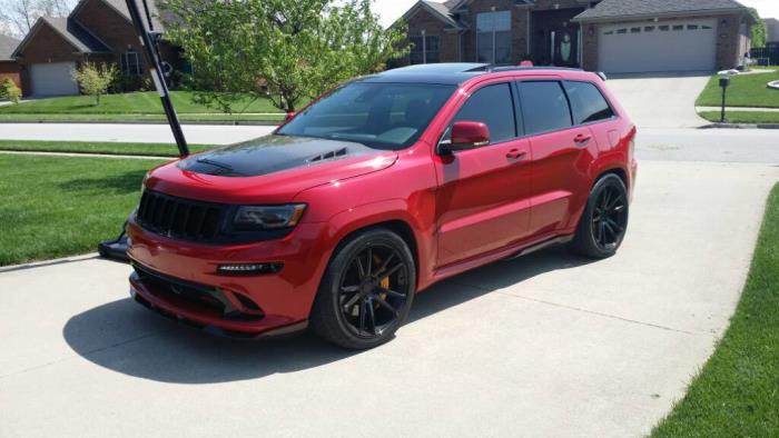 Jeep Grand Cherokee SRT Trackhawk Hellcat 2017